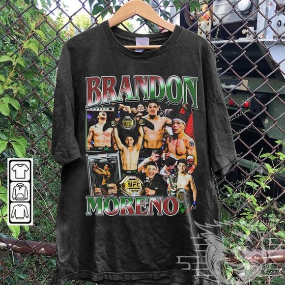 Tops | Retro Brandon Moreno Brandon Moreno Bootleg Style Brandon Moreno ...